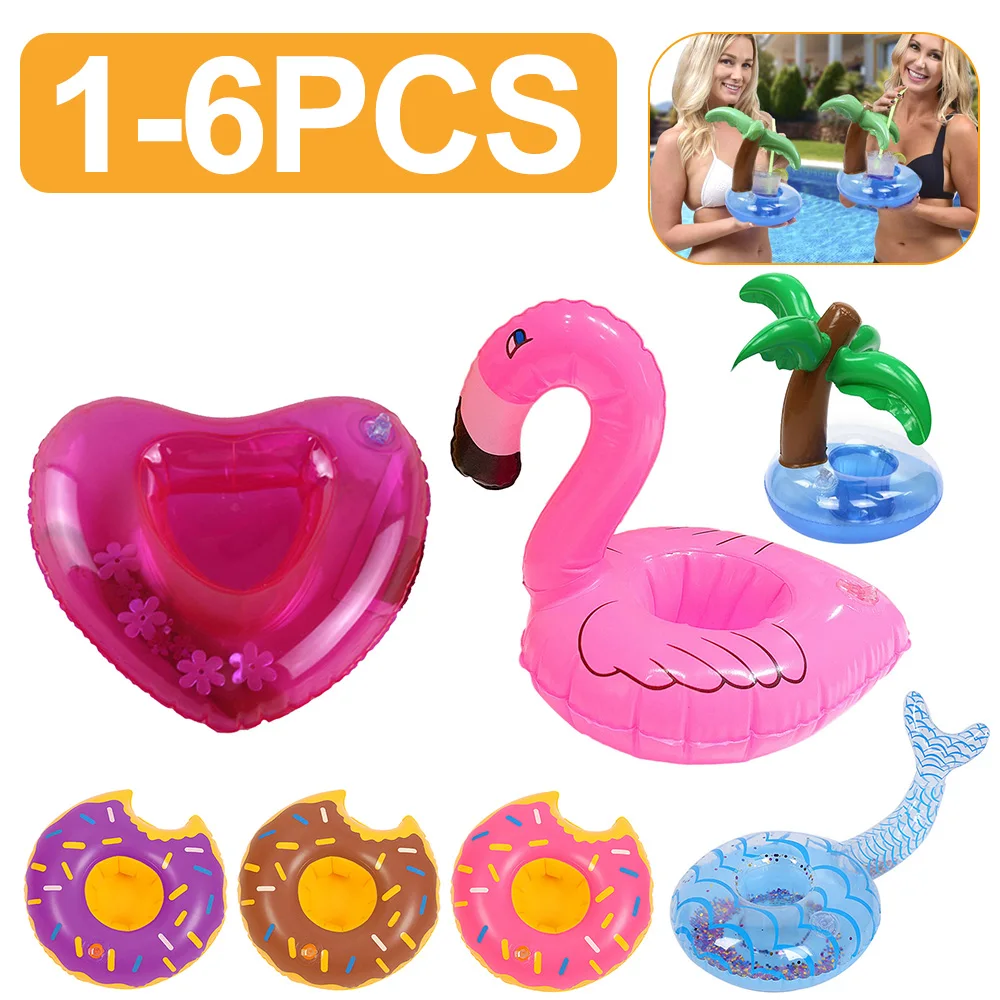 Swimming-Pool-Floating-Tray-Cup-Holder-Water-Beer-Holders-PVC ...
