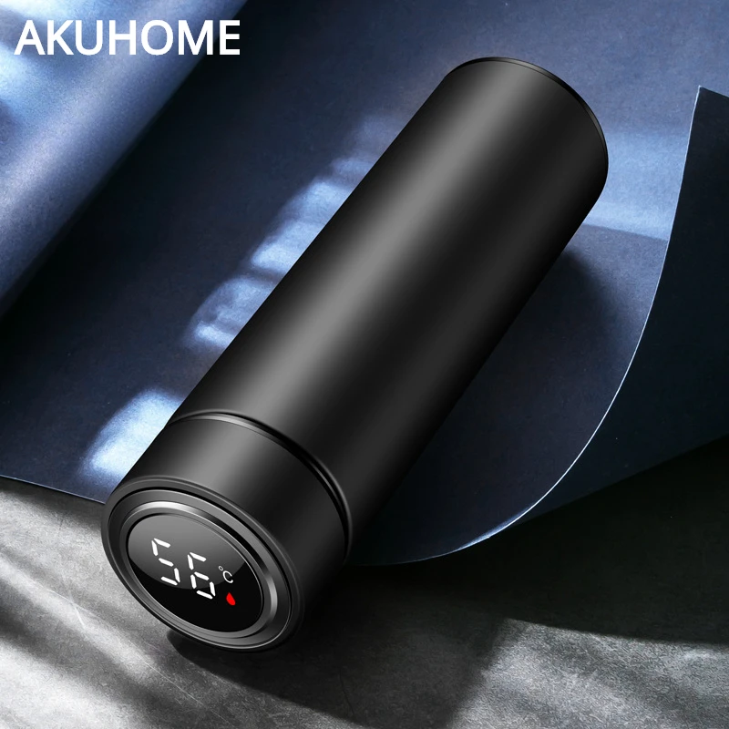 500ml-Stainless-Steel-Creative-Smart-Thermos-Bottle-for-Temperature ...