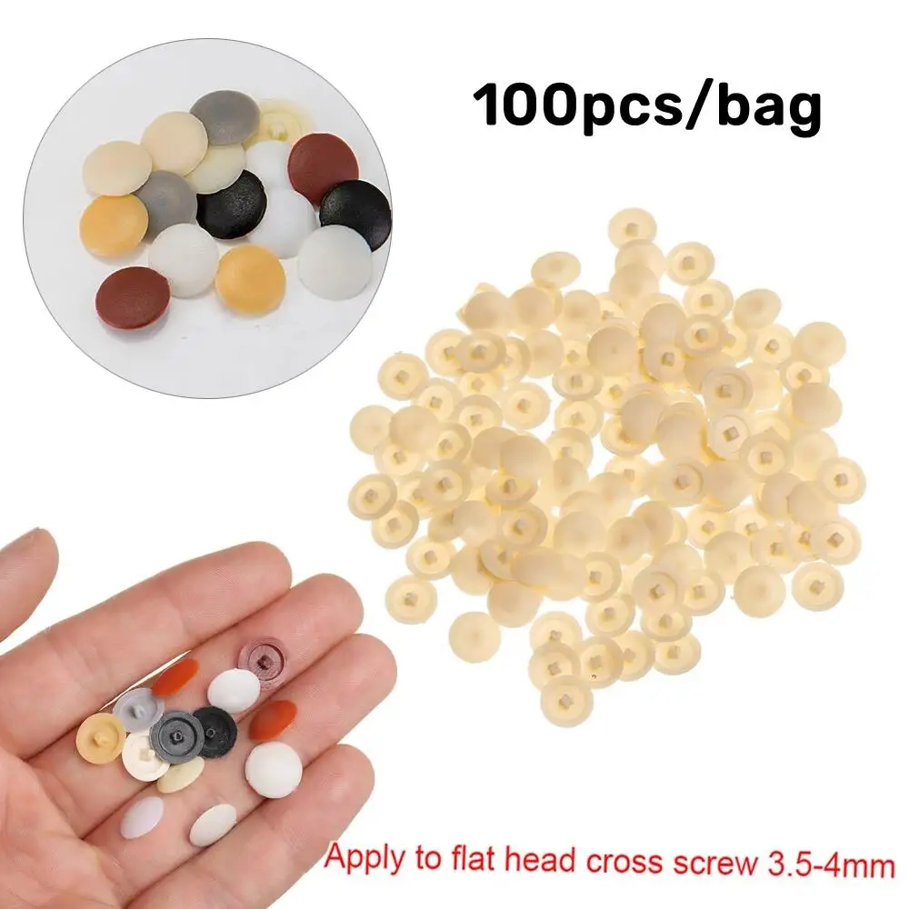 100pcs-bag-Plastic-Nuts-Bolts-Covers-Exterior-Protective-Caps-Practical ...