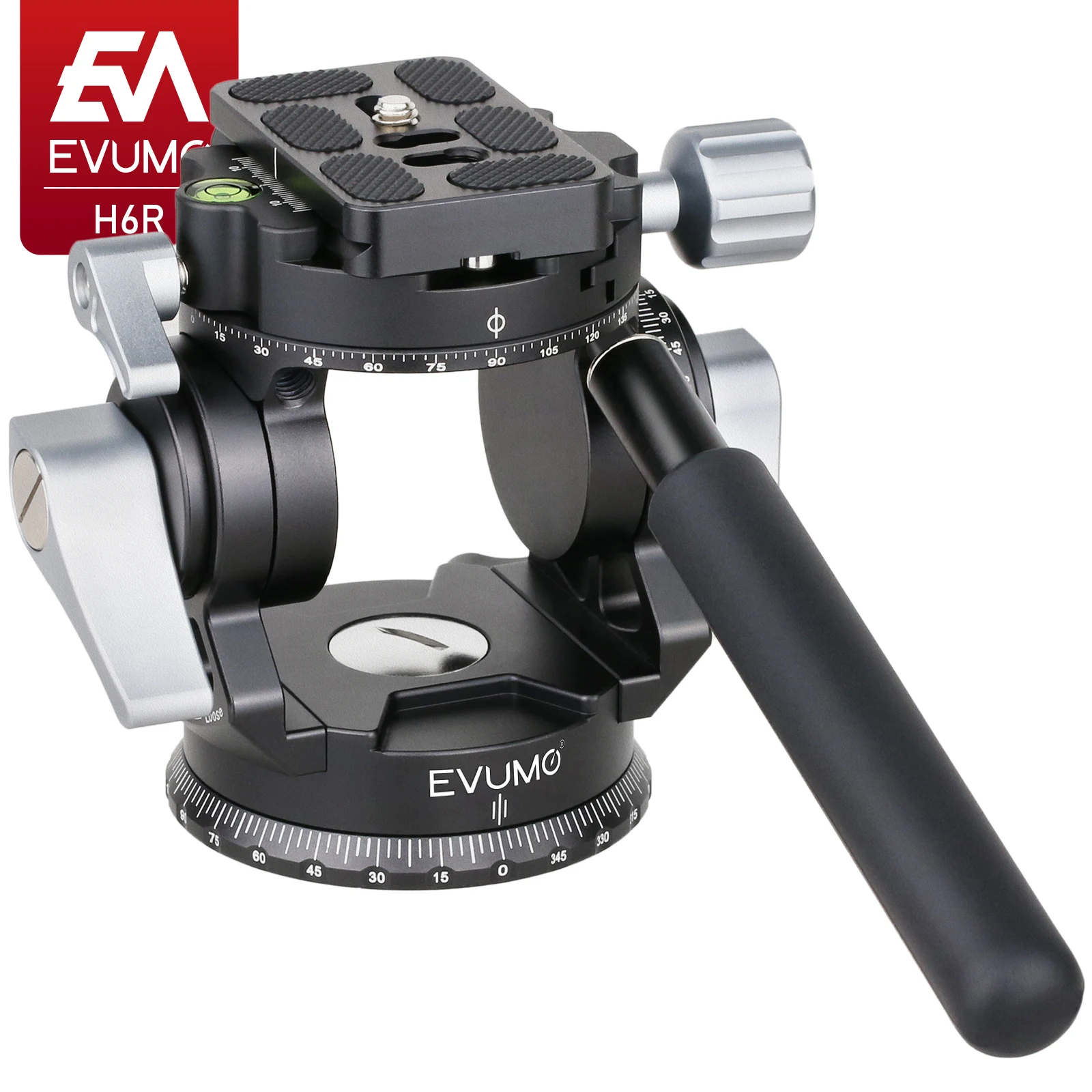Panoramic-Tripod-Head-Universal-Rotating-Video-Head-Mount-Camera-Tripod ...