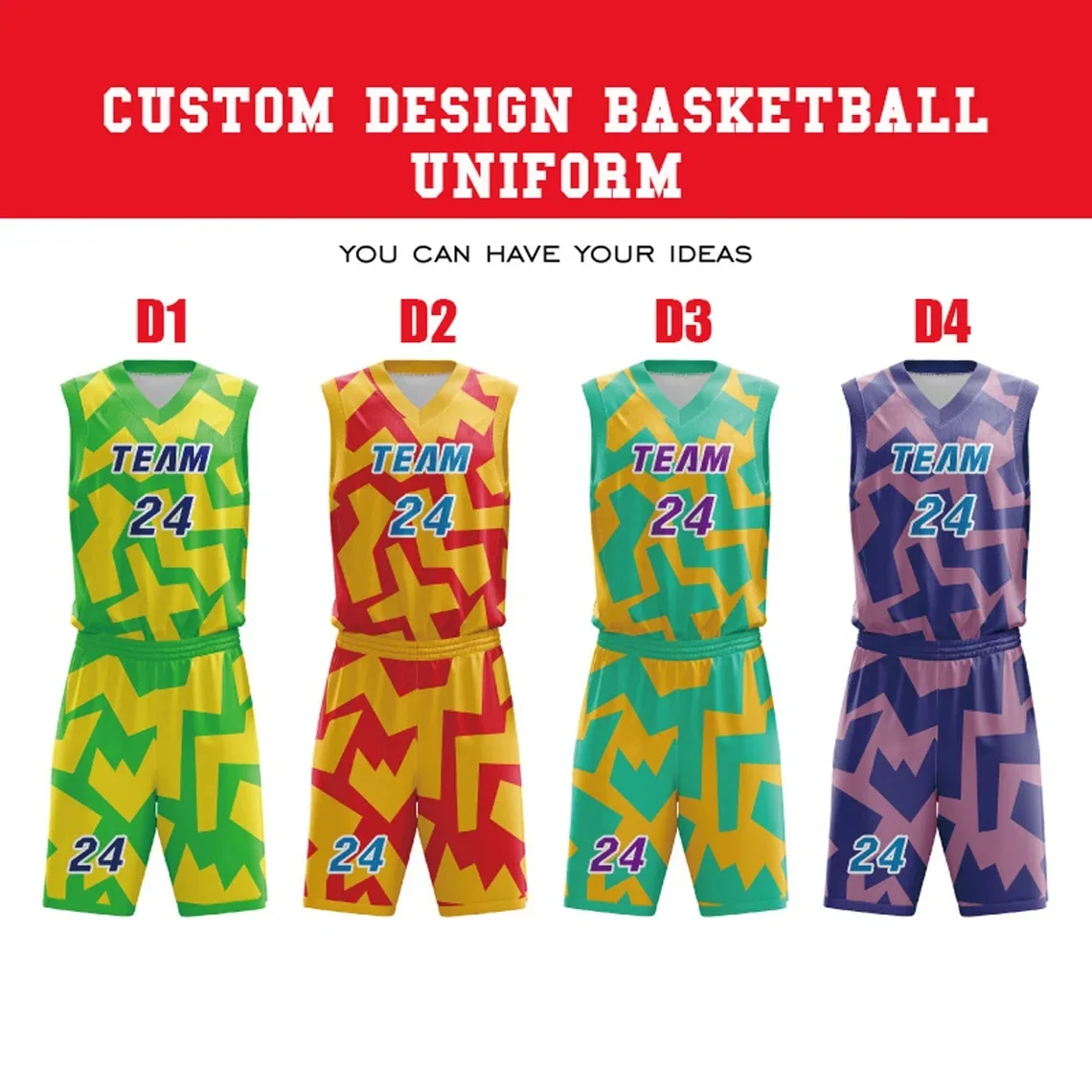 Full Customized Basketball Jersey, Personalized Sport Uniform for Woman ...