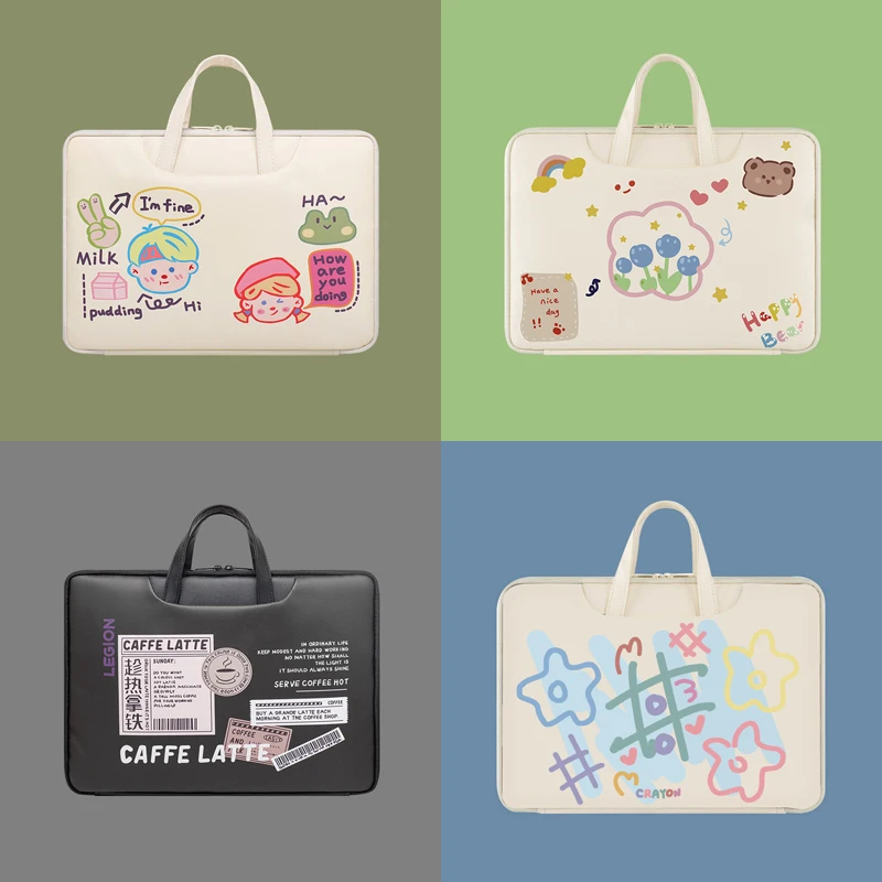 Notebook-Case-New-PU-Portable-Kumon-Cover-Bag-13-3-15-6-Inch-Chromebook ...