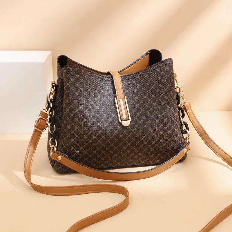 Fashion Women Bucket Crossbody Bag Vintage Tassel Designer Messenger ...
