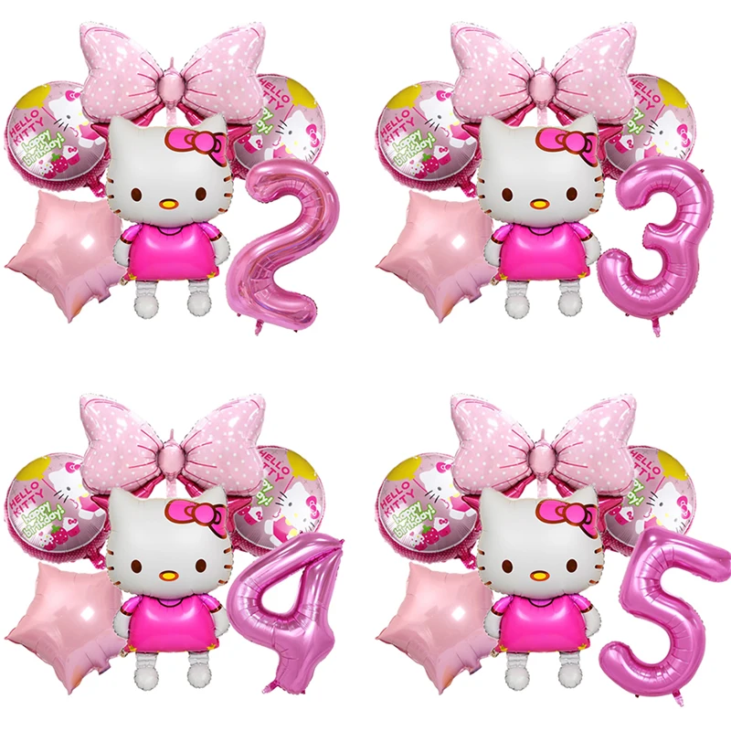 Cartoon-Hello-Kitty-Foil-Balloon-114cm-Cute-Large-Kitty-Balloon-Girl ...