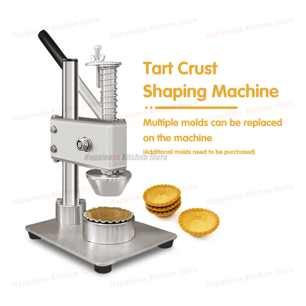 Commercial-Manual-Egg-Tart-Shape-Machine-Stainless-Steel-Non-Stick ...