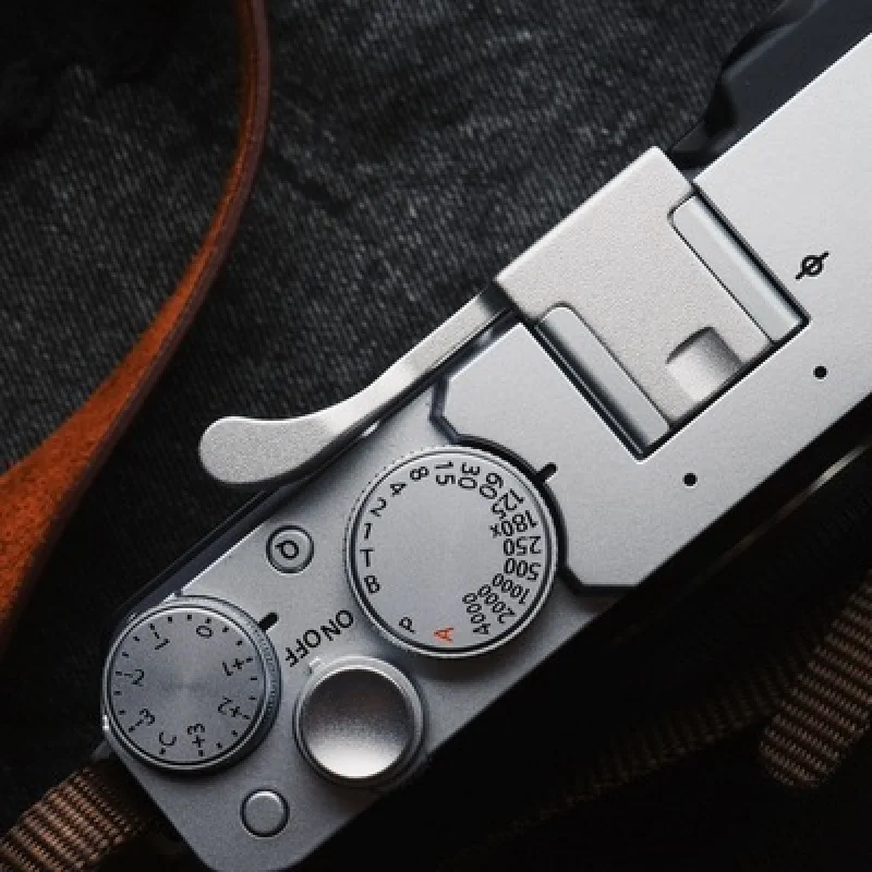 For Fuji Fujifilm X-E4 XE4 Camera Hand Grip With leather protect ...