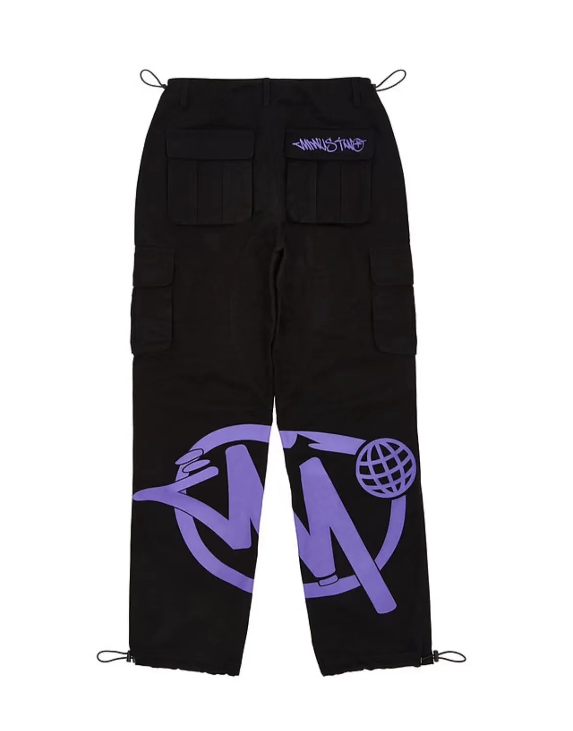 Y2k-Retro-Street-Trend-Cargo-Hose-neue-Mode-minus-zwei-schwarze-Hosen ...