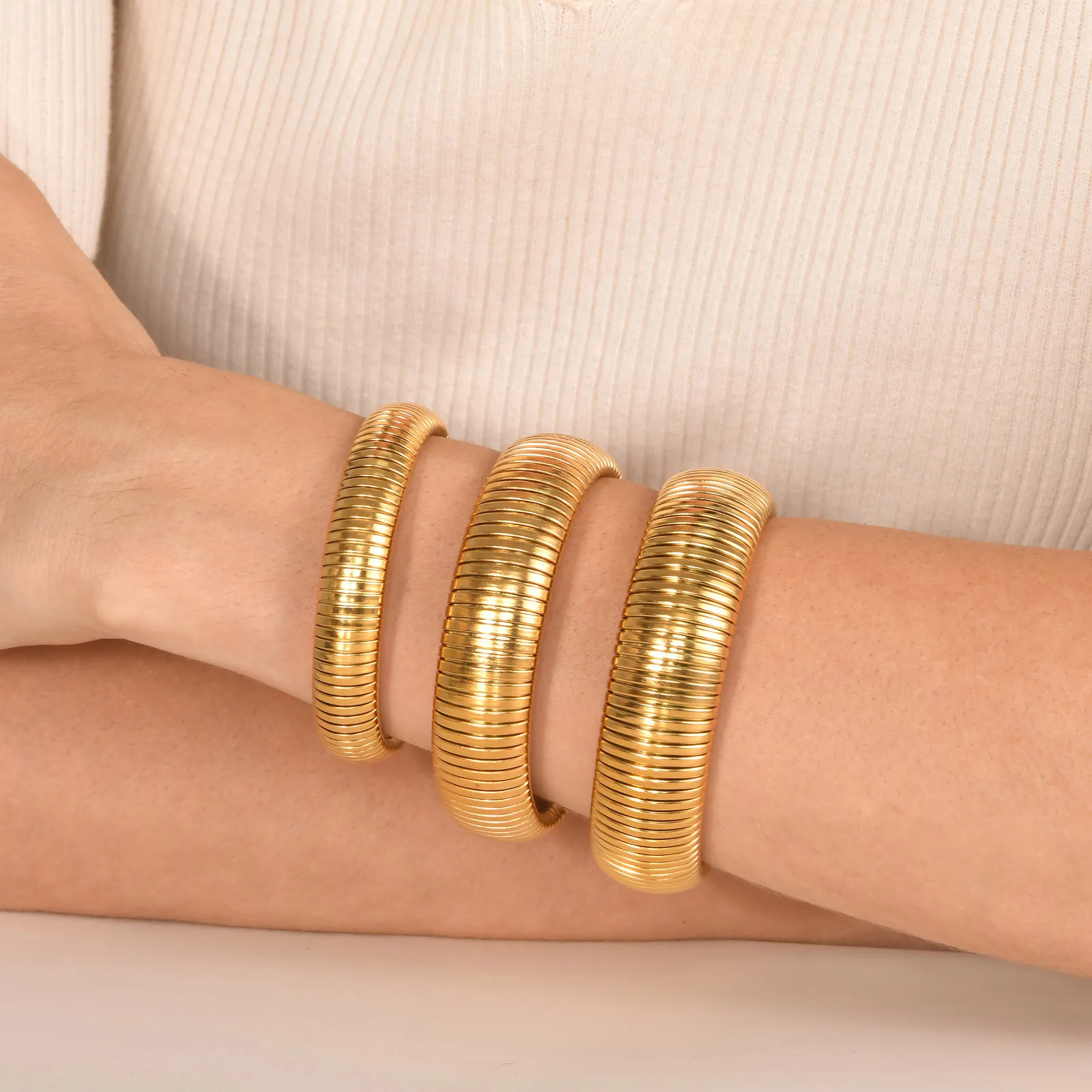 Dainty-Stretch-Link-Chain-Bracelets-for-Women-Girls-12MM-18MM-Fashion ...