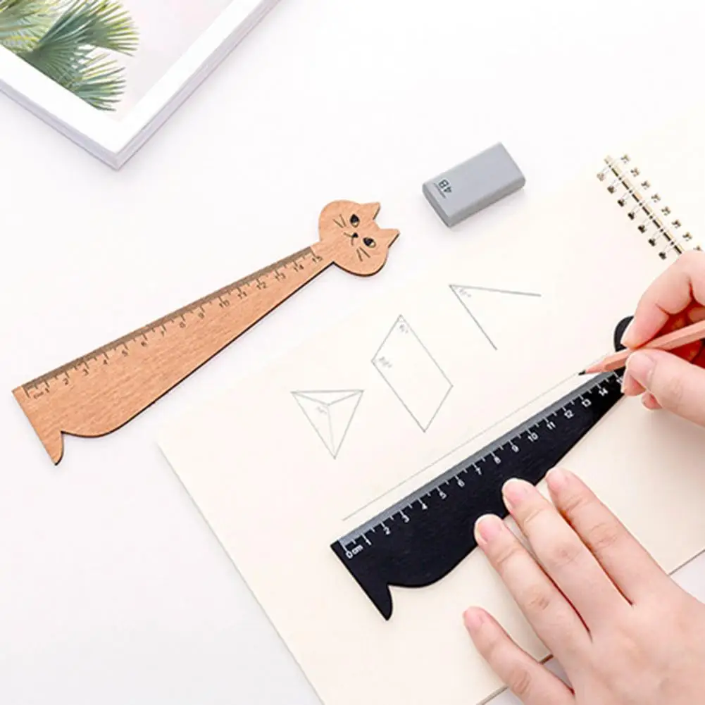 Ruler-Mini-Study-Ruler-Learning-Tool-Easy-to-Use-Great-Cartoon-Cat ...