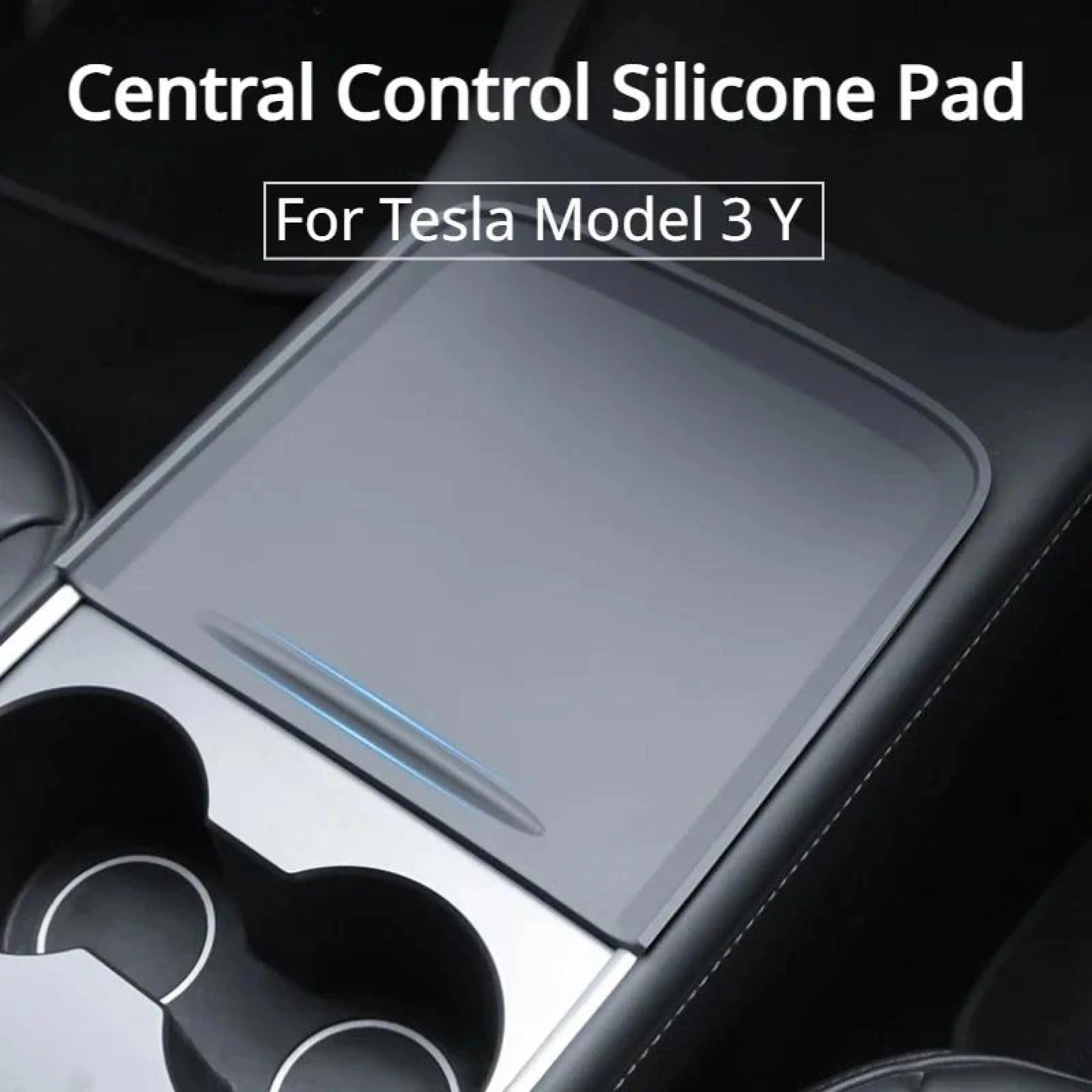 Central-Control-Silicone-Pad-for-Tesla-Model-3-Y-Anti-slip-Pad-Center ...