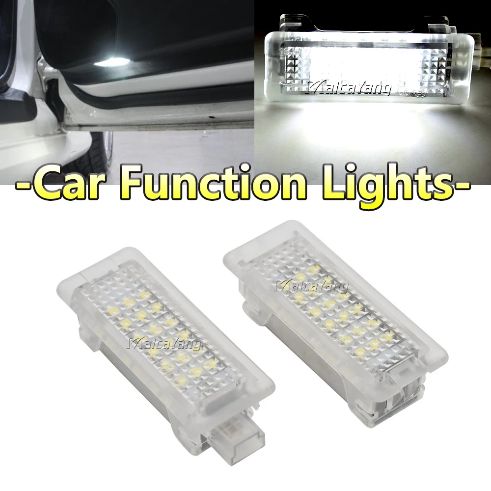 White-High-Brightness-Car-Door-Welcome-Courtesy-Light-LED-Footwell ...