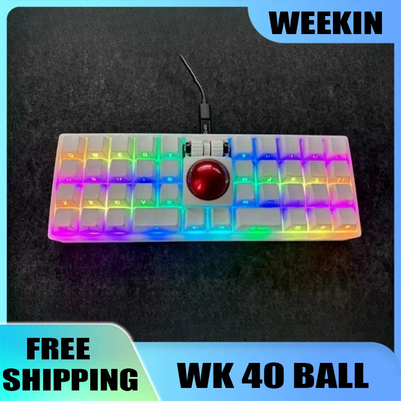 Weekin WK 40 Ball Mechanical Keyboard RGB Wired Single Mode PMW3360 ...