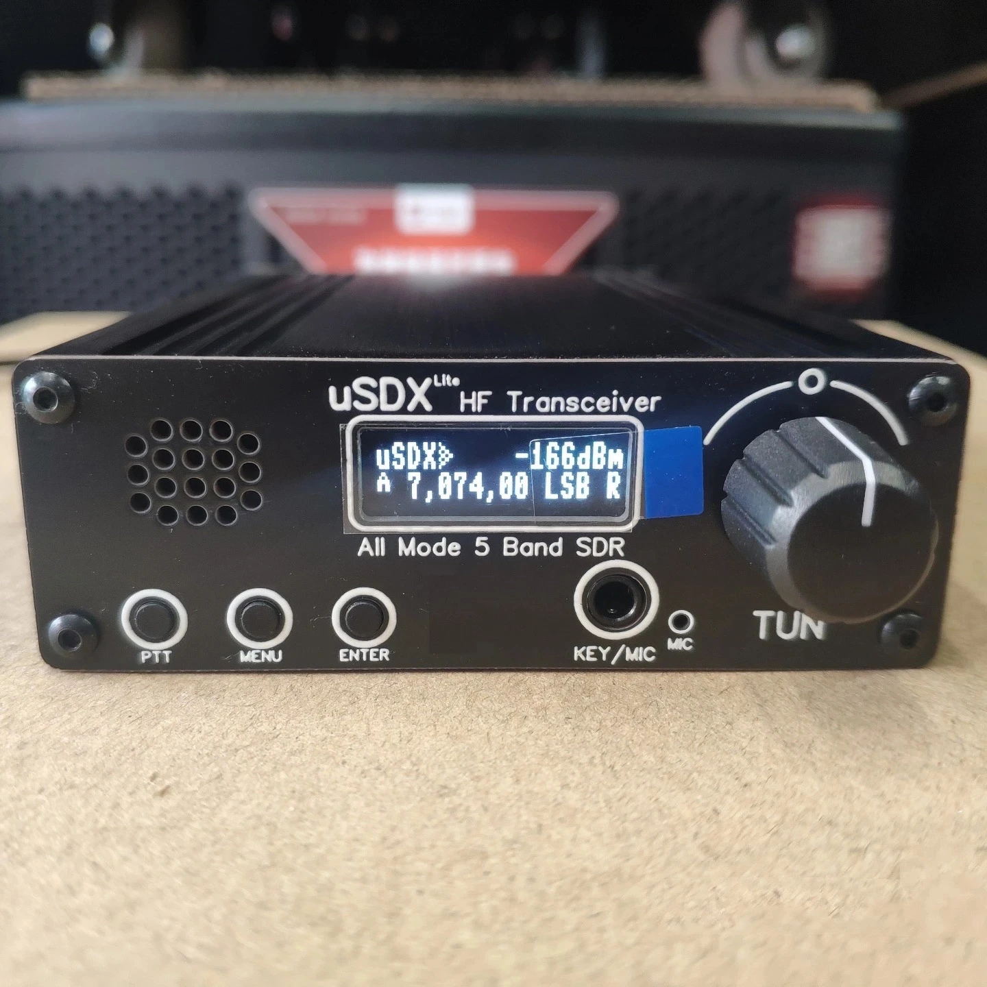 Último transceptor uSDR usdx lite 5W, 80m/60m/40m/30m/20m, 5 bandas SDR, todos los modos HF SSB ...