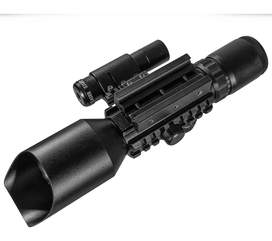 FIRE WOLF 3-10x42 Holographic Sight Hunting Scope Outdoor Reticle Sight ...