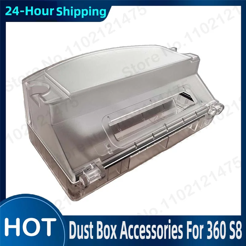 Dust Box Parts For 360 S8 Sweeping Robot Vacuum Cleaner Collection Dust ...