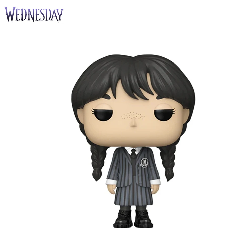Wednesday Anime Figurine POP Addams Figure PVC Adams Figures Statue ...