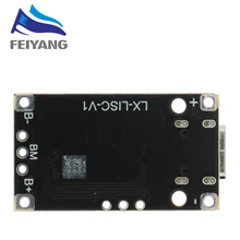 Type-C USB 2/3S BMS 15W 8.4V 12.6V 1.5A Lithium Battery Charging Boost Module With Balanced ...