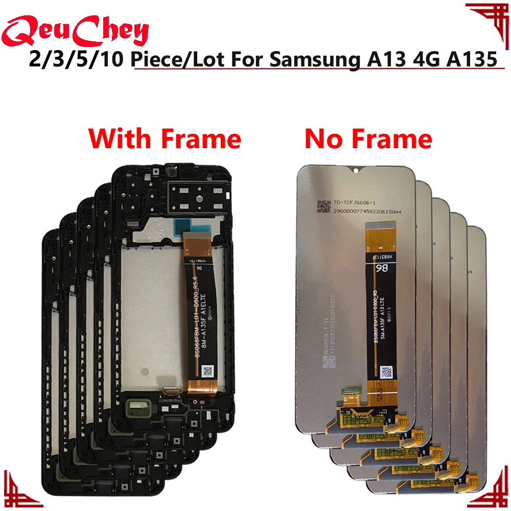 2-3-5-10-Piece-Lot-For-Samsung-Galaxy-A13-4G-A135-A135F-A135U-LCD ...