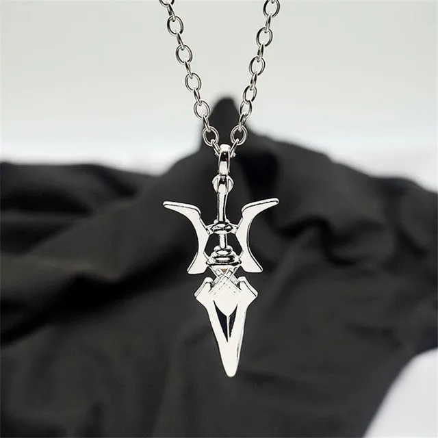 Anime Misa Amane Cosplay Key Chain Necklace Halberd Pendant Necklaces ...