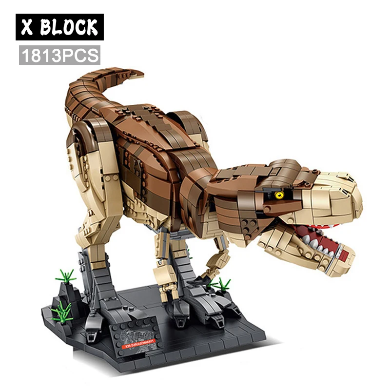 Jurassic-Park-Dinosaur-World-Building-Blocks-Large-Tyrannosaurus-Rex ...