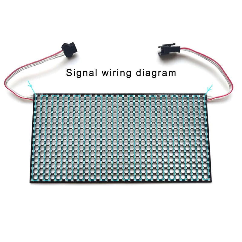 Ws2812-full-color-LED-screen-RGB-color-dot-matrix-16-32-dot-matrix-SPI ...