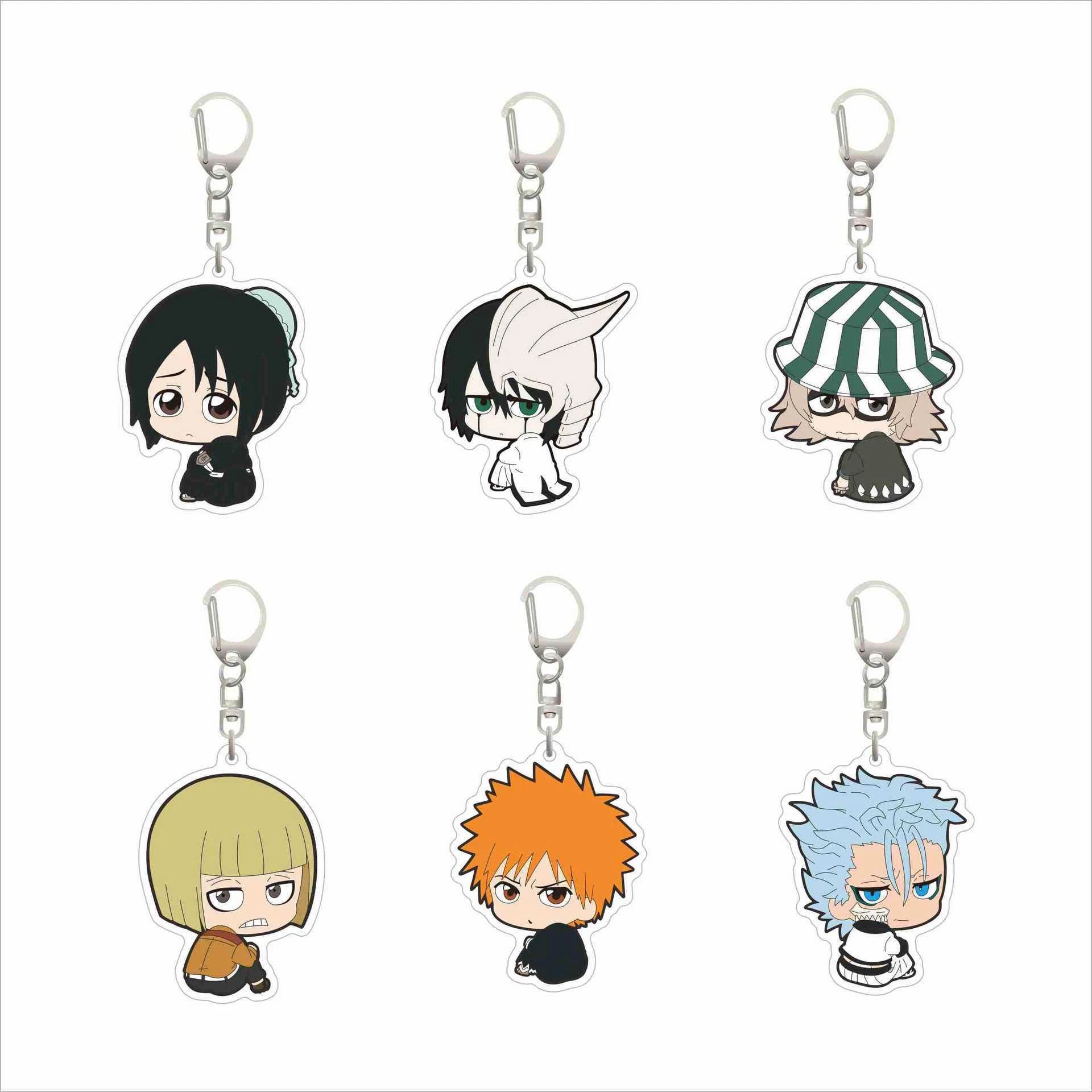 Acrylic Keychain Pendant | Bleach Rukia Ichigo | Bleach Urahara Kisuke ...