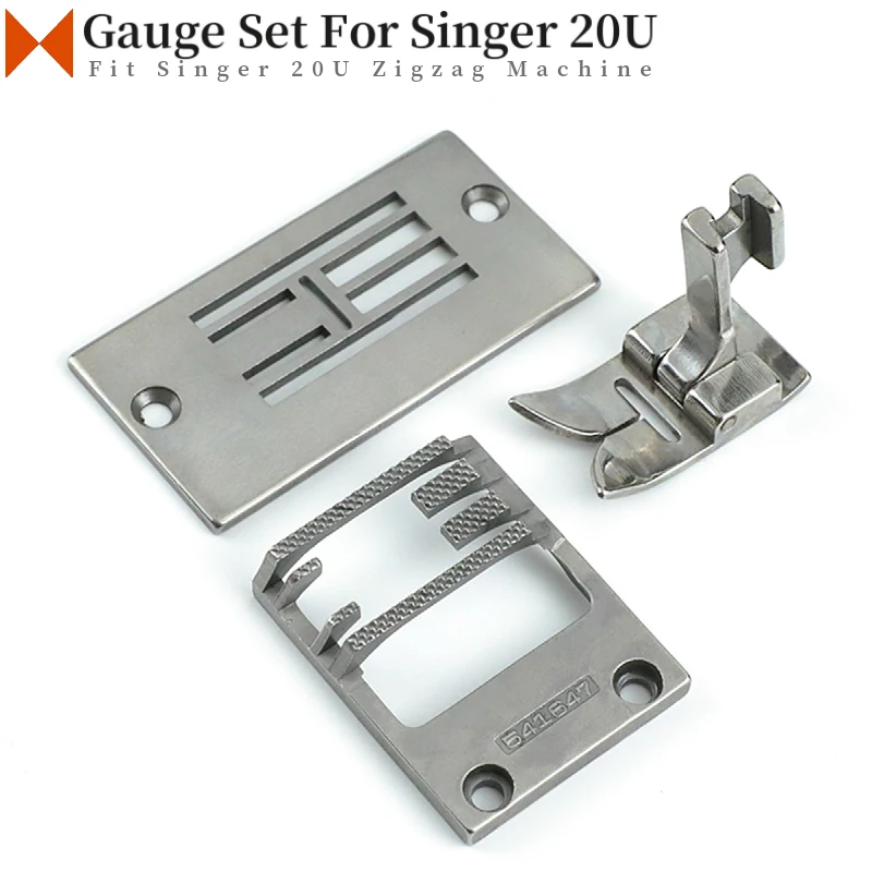 541936+541647+541566 Gauge Set For Singer 20U Zigzag Sewing Machine ...