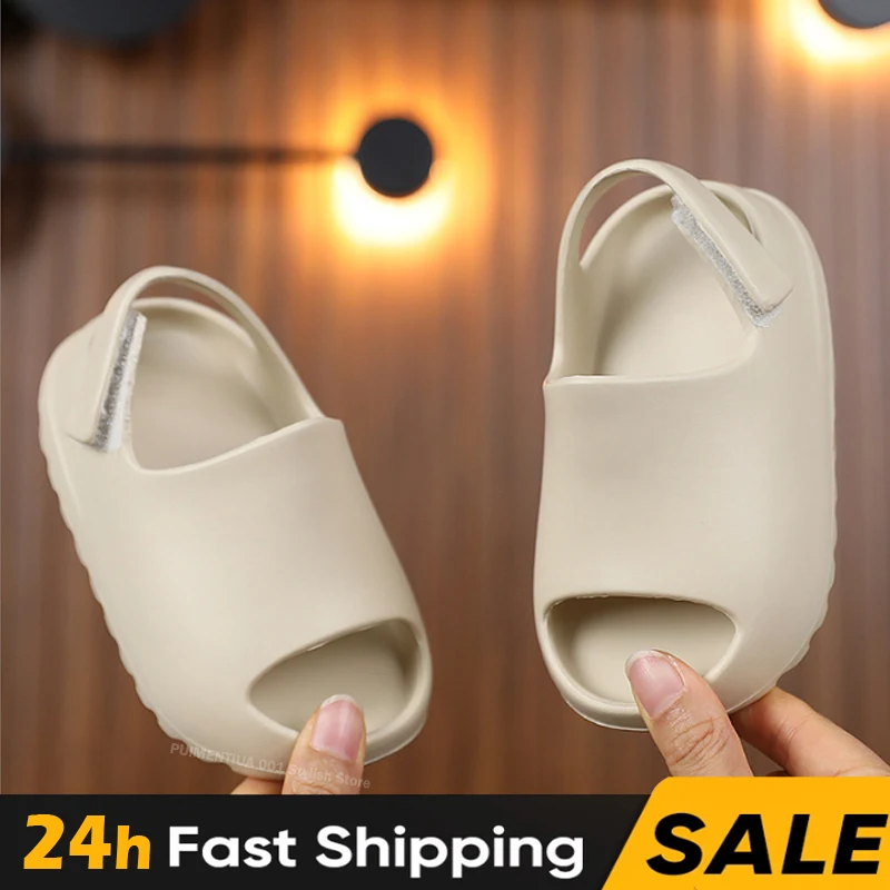 Kids-Sandals-Baby-Toddler-Adults-Slip-On-Fashion-Boys-Girls-Foam-Beach ...