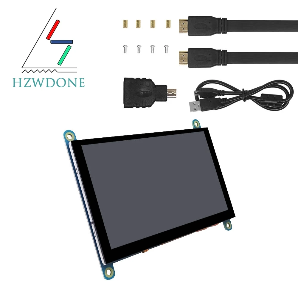 5-Inch-Touch-Screen-Raspberry-Pi-4-Capacitive-HDMI-compatible-TFT-LCD ...