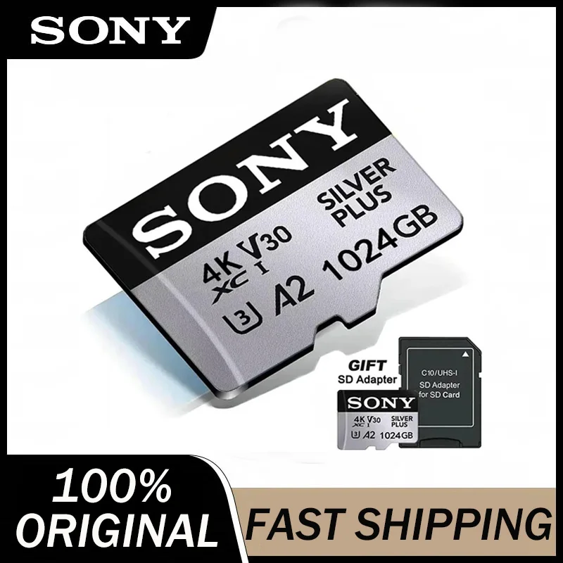 Original SONY Micro SD Card A2 Class 10 High Speed TF Memory Card ...