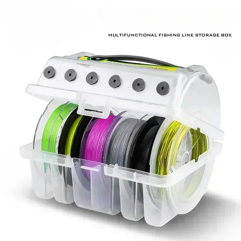 Fishing-Tackle-box-6-Compartments-Fishing-Accessories-Line-Hook-Storage ...