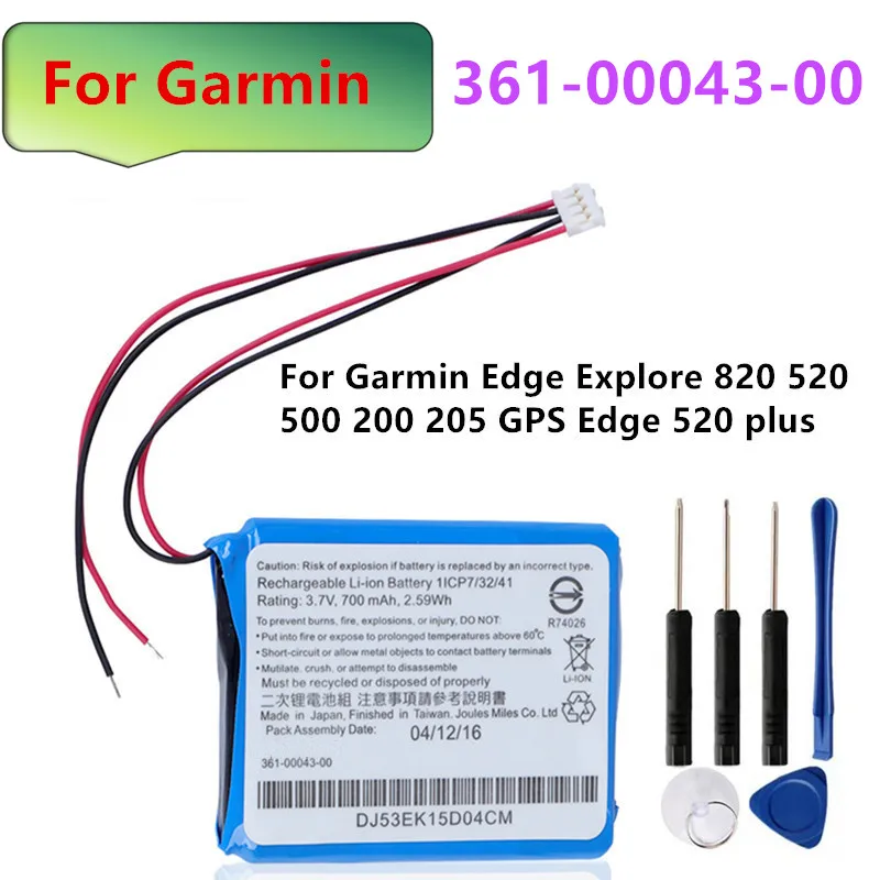 Replacement-Battery-For-Garmin-Edge820-Edge-520-Plus-Edge-500-205-200 ...