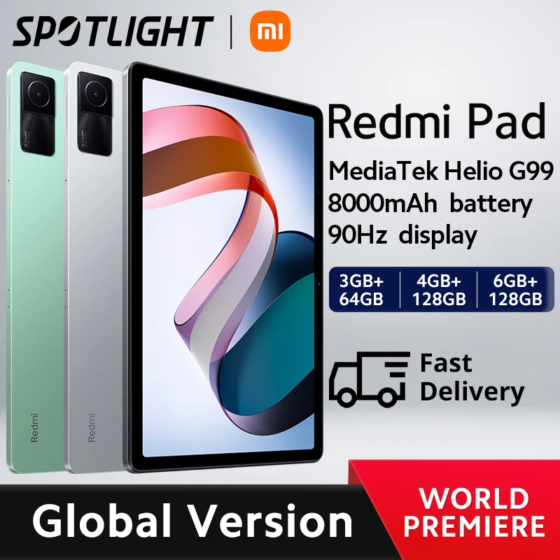 World-Premiere-Global-Version-Xiaomi-Redmi-Pad-Mi-Tablet-64GB-128GB ...