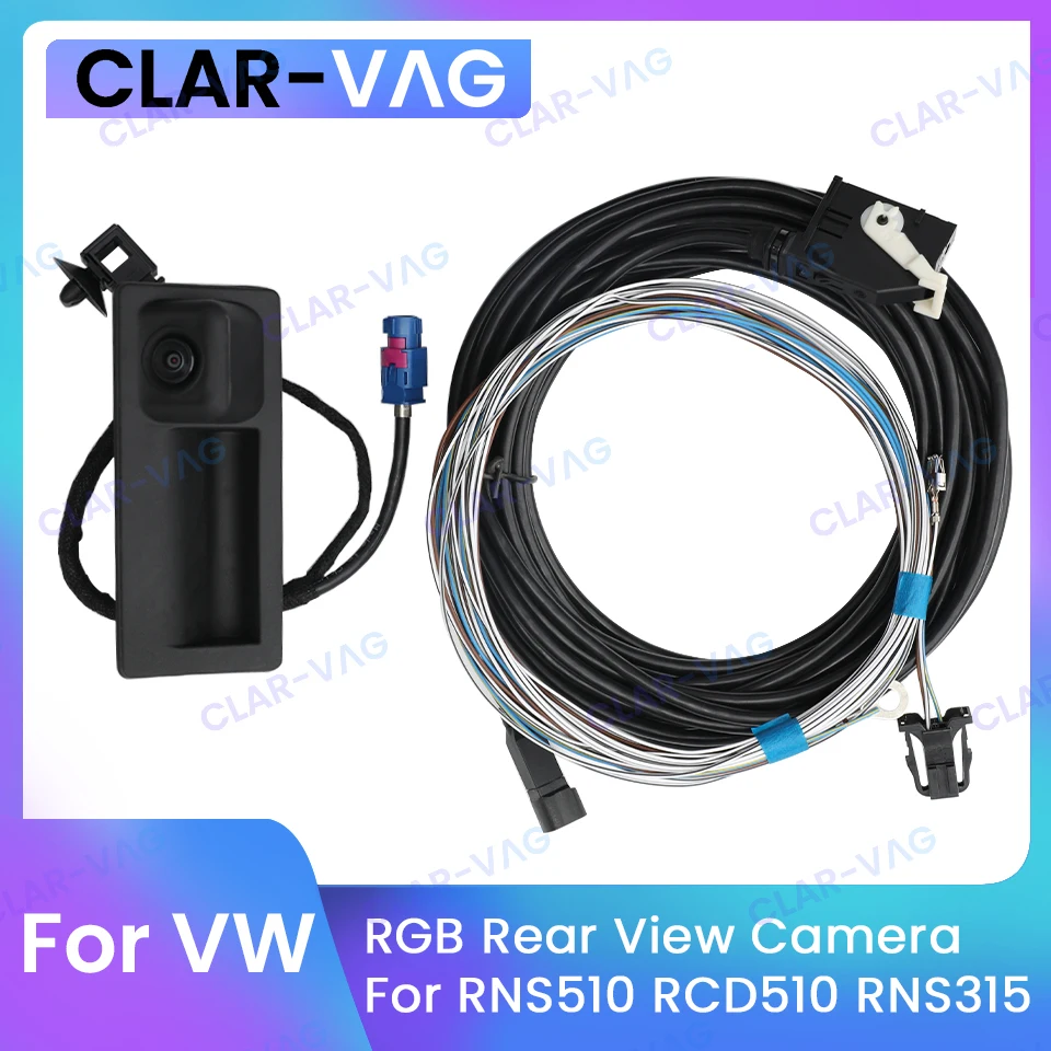 For-VW-Jetta-Golf-Plus-Tiguan-RNS510-RCD510-RNS315-Original-RGB-Rear ...