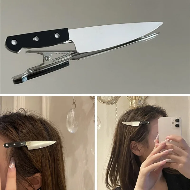 1pcs-Knife-Shape-Hairpin-Super-Personality-Hip-hop-Punk-Hair ...