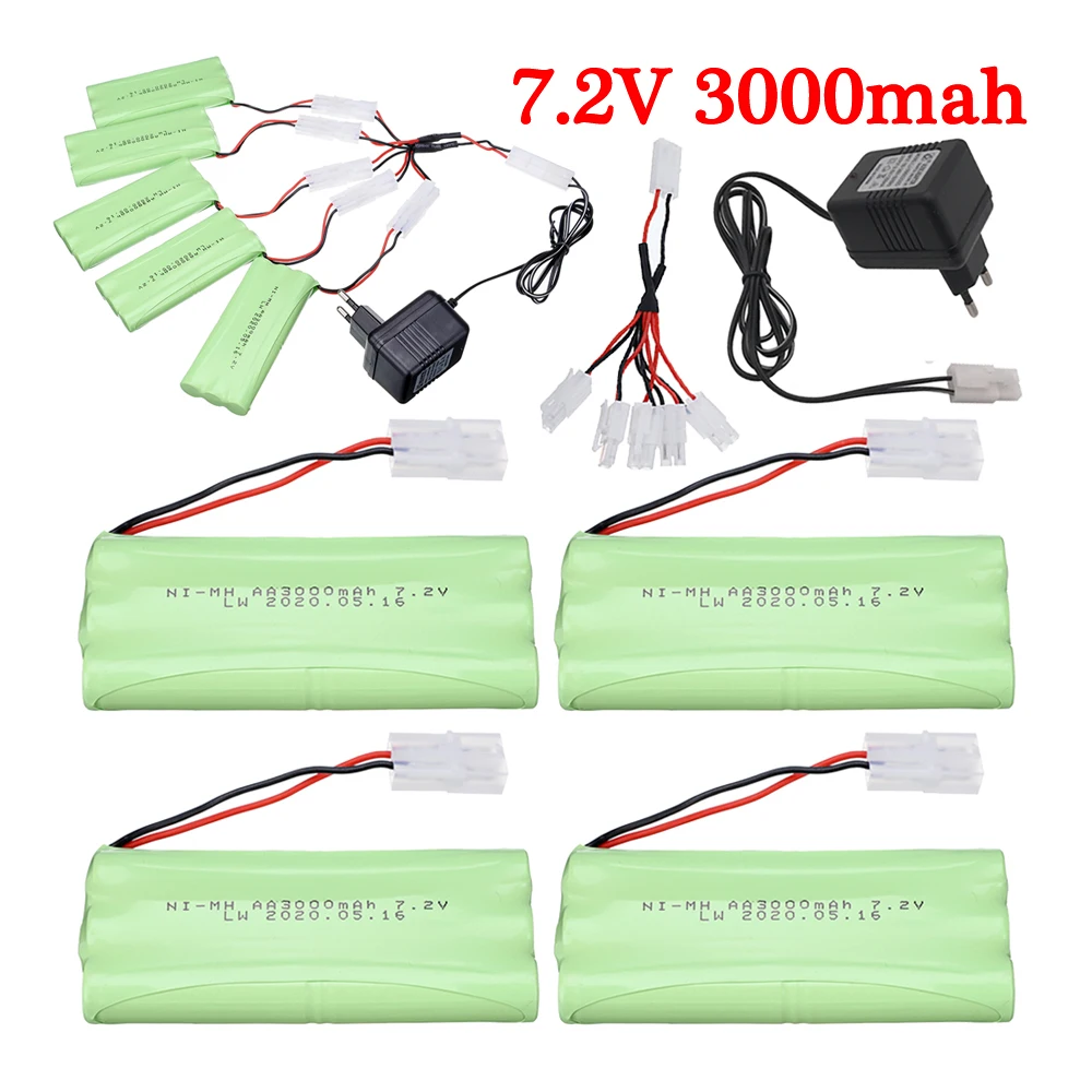 7 2v Rechargeable Nimh Battery | 7 2v 3000mah Nimh Battery | 7.2v Ni Mh ...