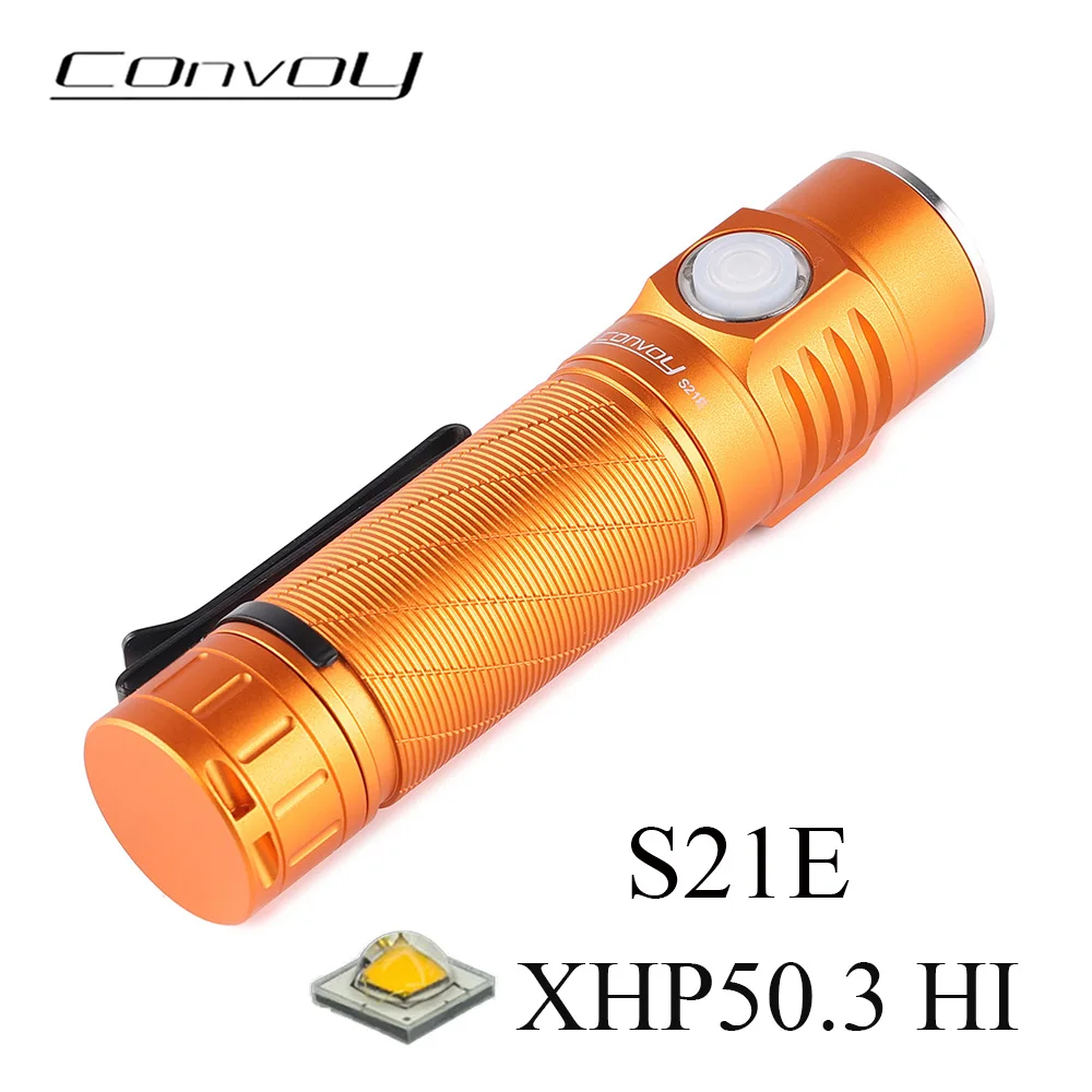 Convoy-S21E-With-XHP50-3-HI-Led-Linterna-21700-1800lm-Torch-Light ...