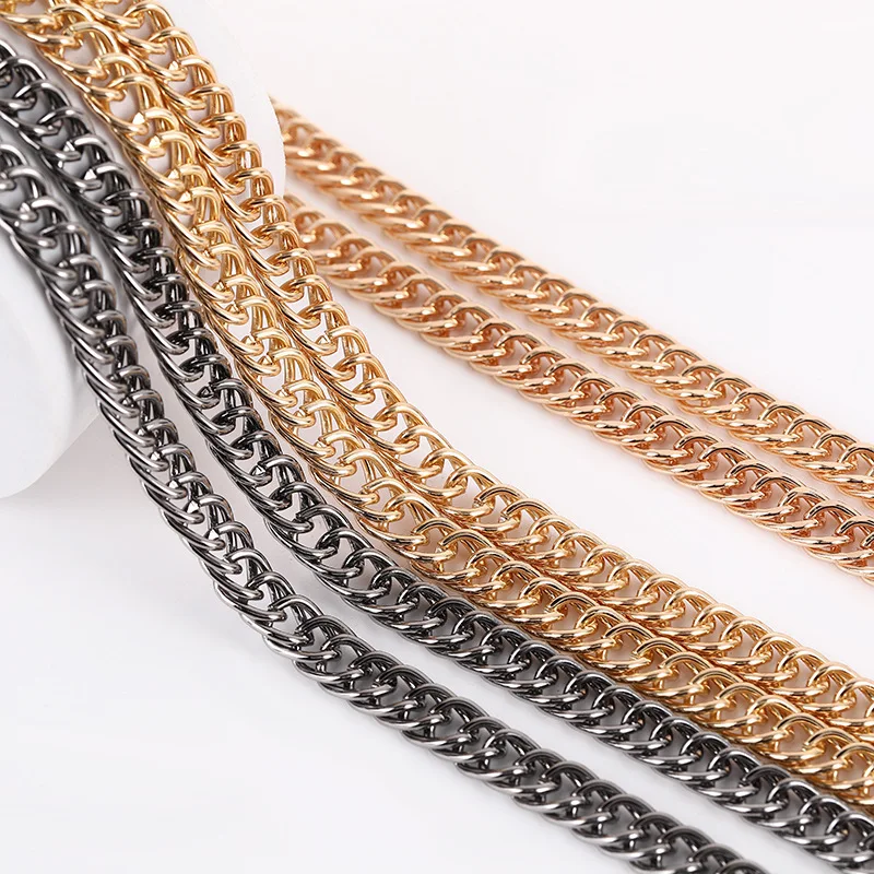 Simple Metal Double button Necklace Accessory Pendant Ins Hip hop Style ...