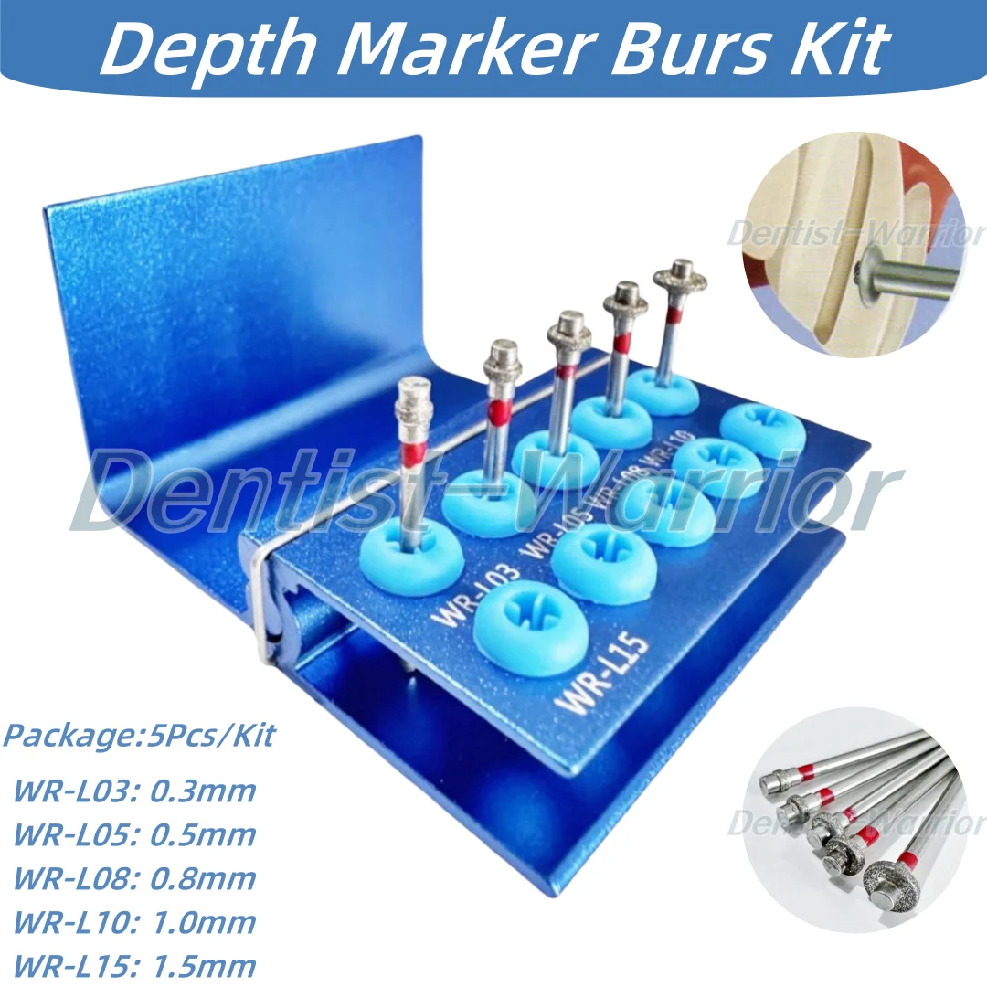 Dental Veneer Depth Precision Marker Burs Teeth Veneer Preparation ...