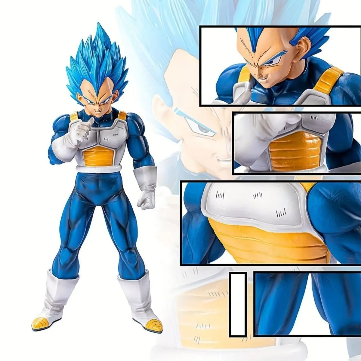 28CM-Dragon-Ball-S-Figures-Super-Saiyan-Vegeta-Action-Figure-PVC-Model ...