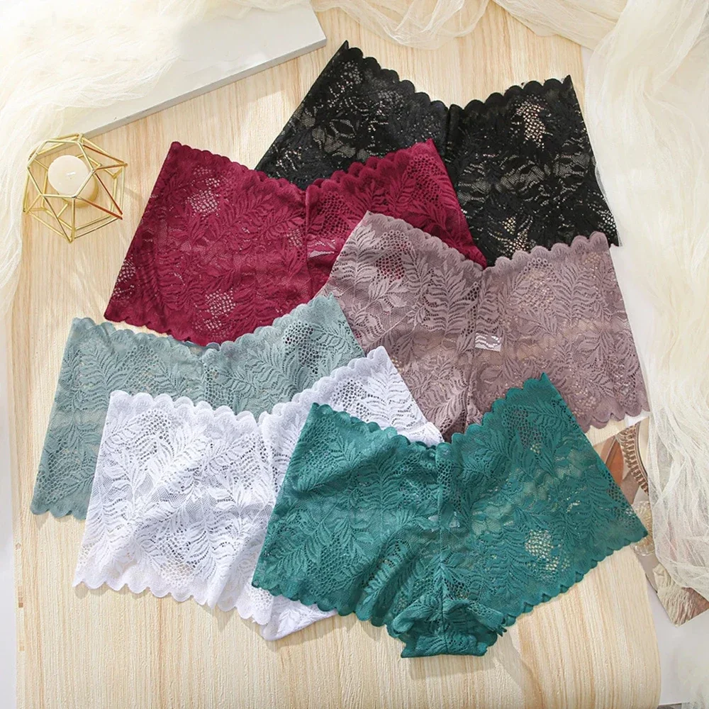 Roupa-interior-de-renda-sexy-para-mulher-confort-vel-respir-vel-cintura ...