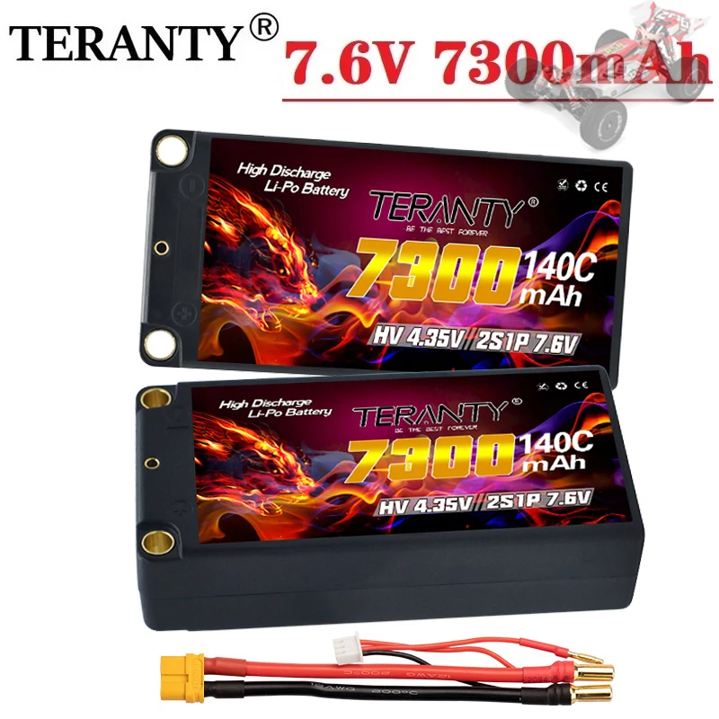 Upgraded-TERANTY-Shorty-Lipo-Battery-HV-2S-7-6V-7300mah-140C-280C-With ...
