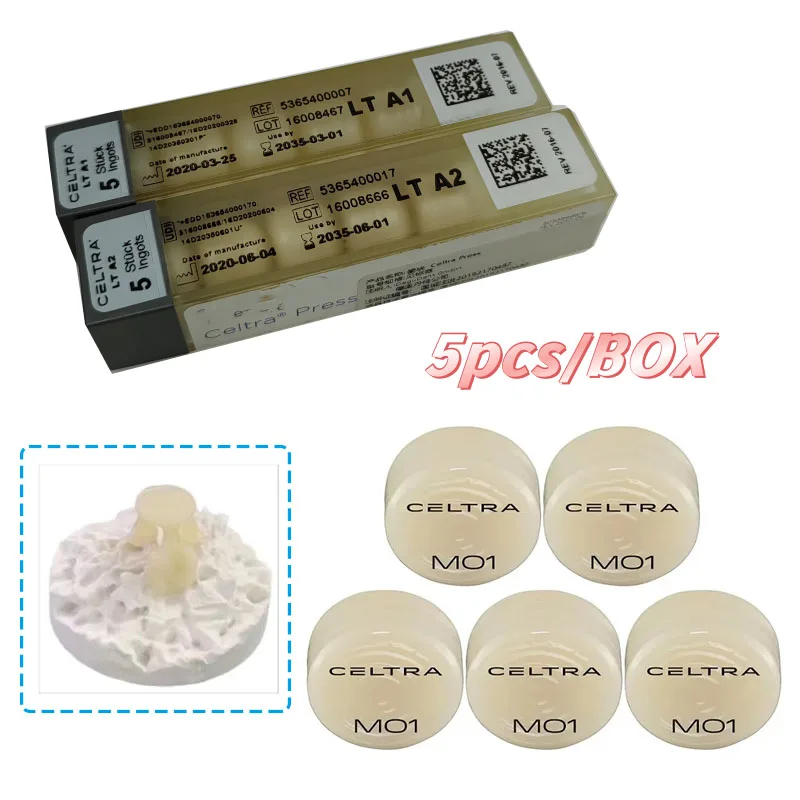 5Pcs-Box-Dental-Sirona-Celtra-Press-Ingots-Press-Glass-Ceramic-Ingots ...