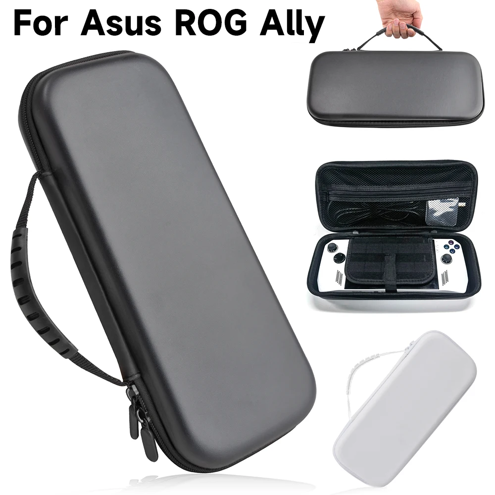 Leather-Carrying-Case-Portable-Protective-Travel-Case-Shockproof-Hard ...