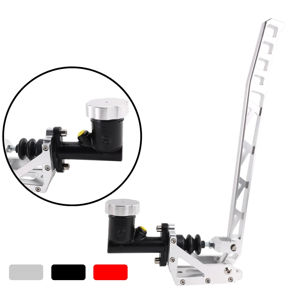Black Red Silver Hand Brake Aluminum Drift Hydro E Brake Racing ...