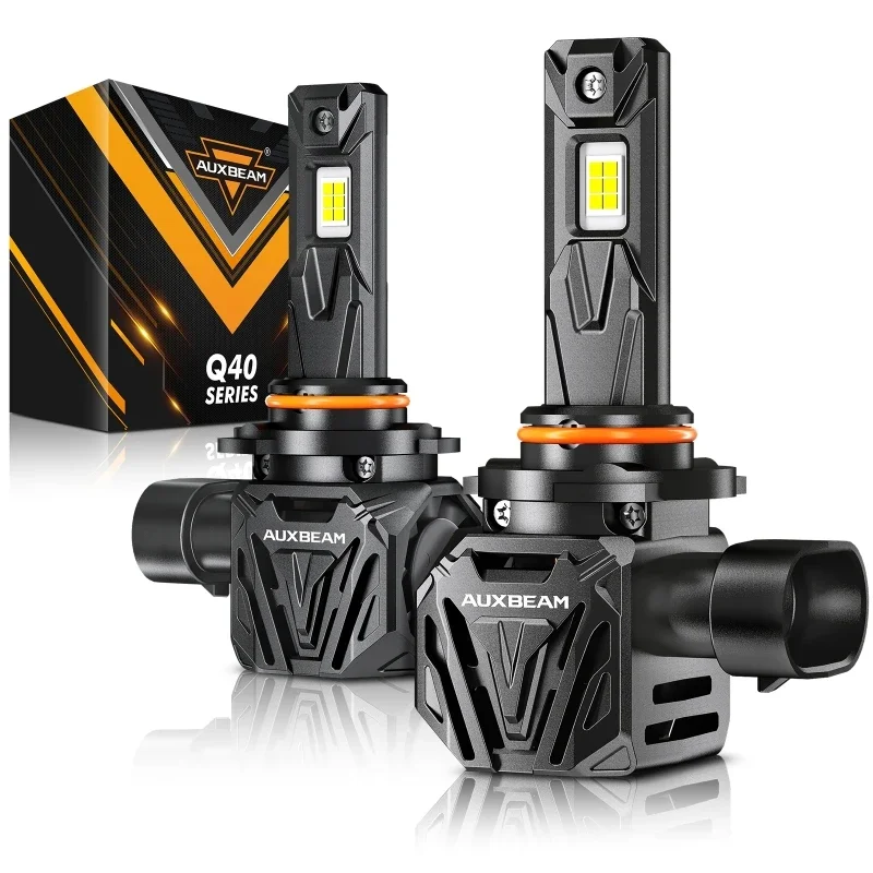 AUXBEAM 30000LM 120W Bombillas de faros LED 9004 9005 9006 9007 H4 H11 ...