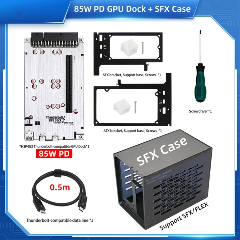 PD85W-SFX-PC-Case-withATX-SFX-Power-Brackets-Support-for-TH3P4G3-GPU ...