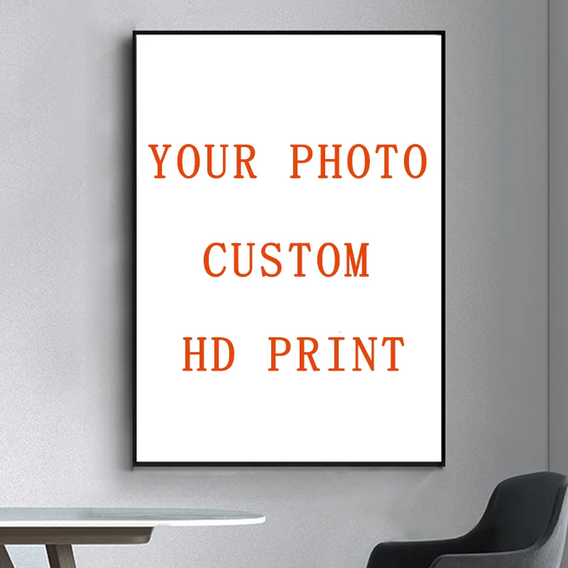 XY Custom Painting Canvas HD Print Customized Your Picture Personalized ...