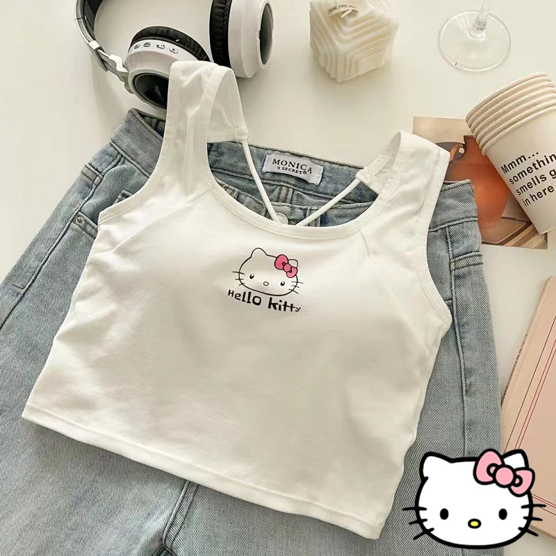 Sanrio-Hello-Kitty-Camisole-for-Women-Fashion-Tank-Tops-Cute-Sexy-Crop ...