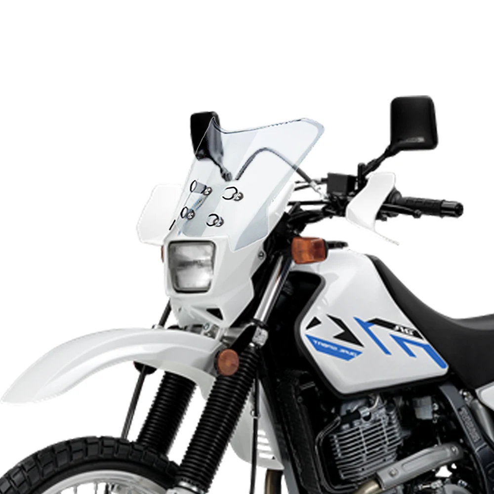 For suzuki DR-650 motorcycle adventure windshield extension style ...